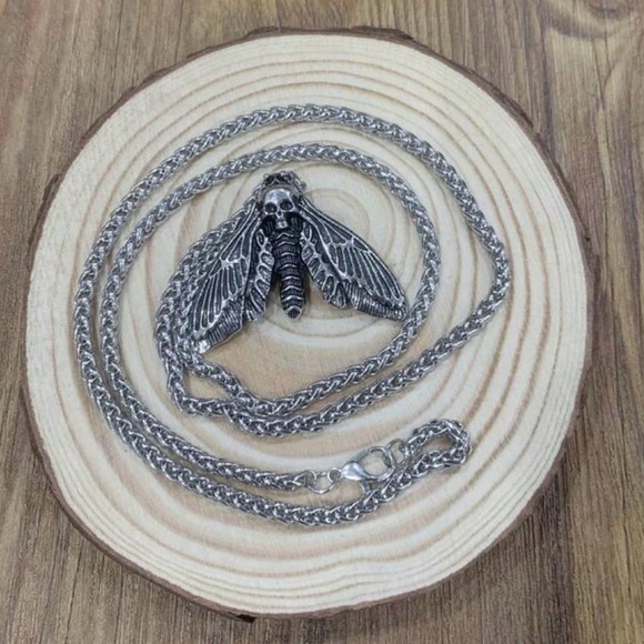 Accessories | Hannibal Death Moth Dark Butterfly Skeleton Skull Mothra ...